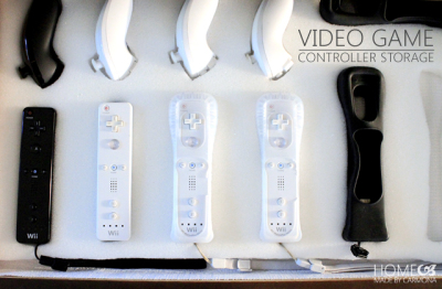 Video Game Controller Storage - Home Made by Carmona