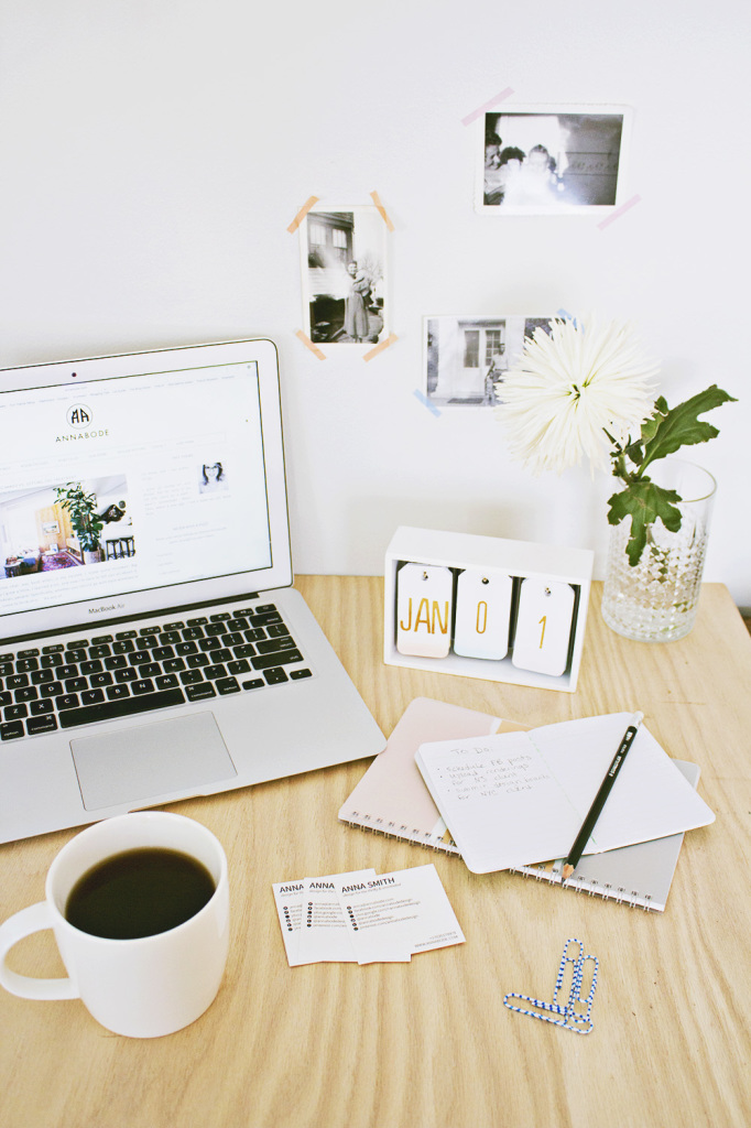 DIY Desk Calendar - Home Made by Carmona