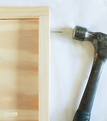 West Elm Inspired DIY Floating Mirror