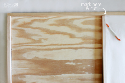 West Elm Inspired DIY Floating Mirror