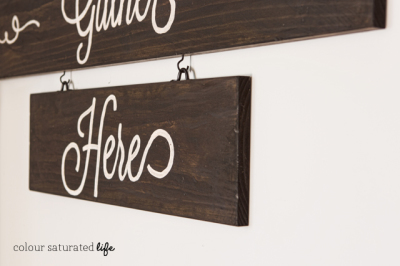 Gather Here DIY Sign