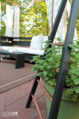 DIY Copper Obelisk Trellis