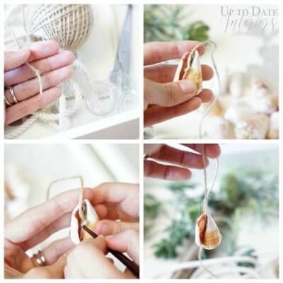 Modern Seashell Door Hanging