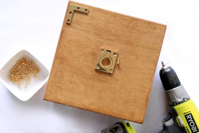 DIY Campaign Style Storage Boxes - Home Made by Carmona