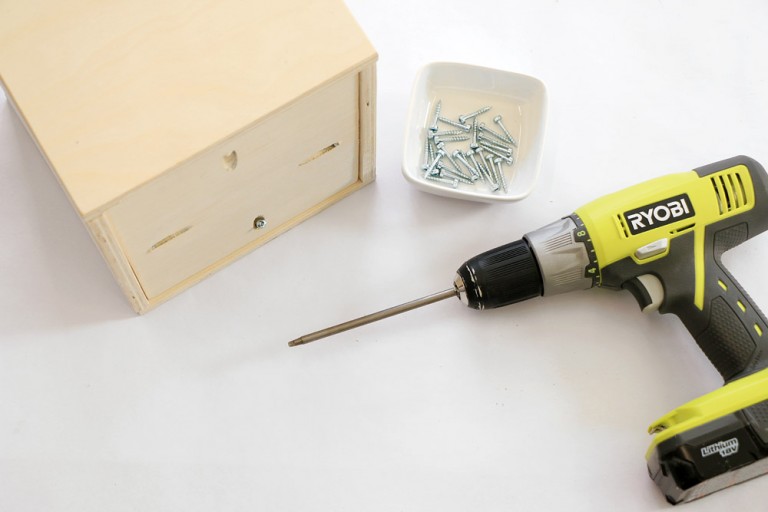 DIY Campaign Style Storage Boxes - Home Made by Carmona