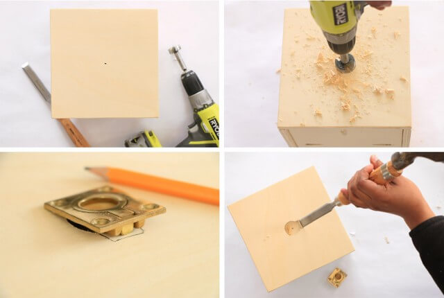 DIY Campaign Style Storage Boxes - Home Made by Carmona