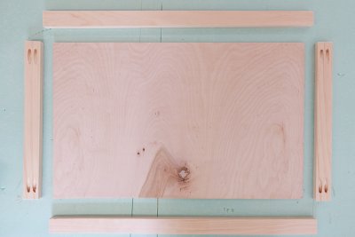 DIY Industrial Folding Table