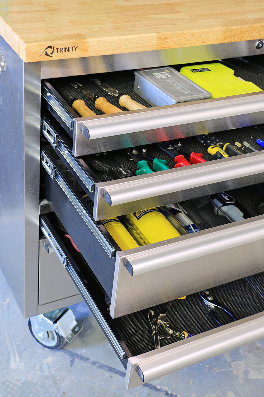 Garage Turned Classy Workshop