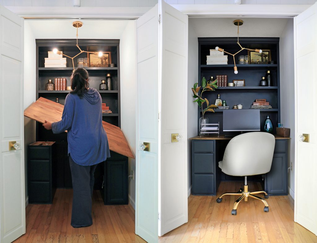 Office-Nook-Desk-Build